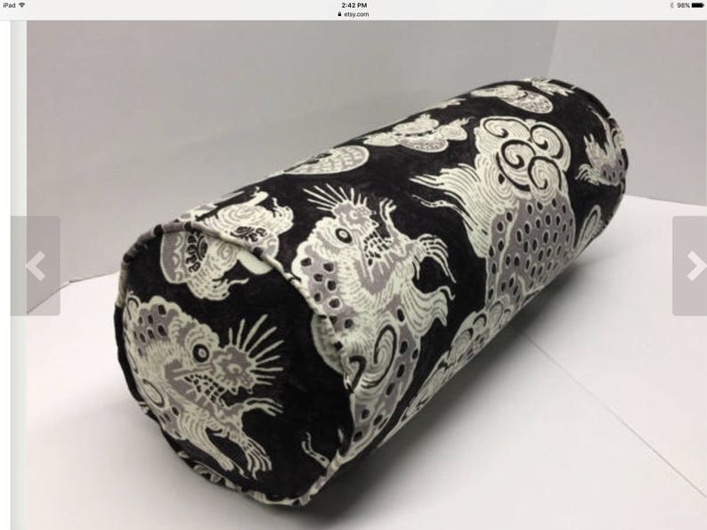 Custom Bolster in a Wide Variety of Fabrics Insert Included | Etsy