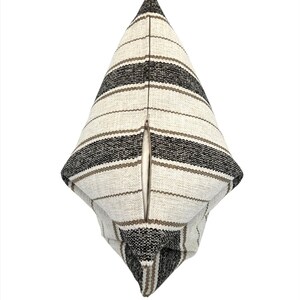 New Natural Cole Stripe High Performance Fabric in a Decorative Pillow ...