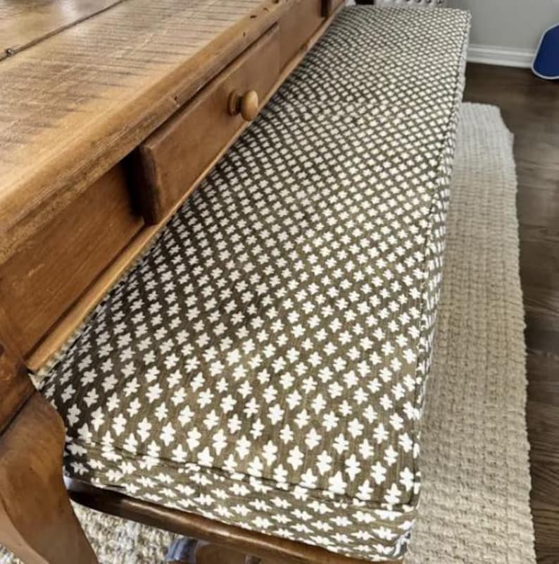 Bench Cushions in a Wide Variety of Fabrics and Sizes - Etsy