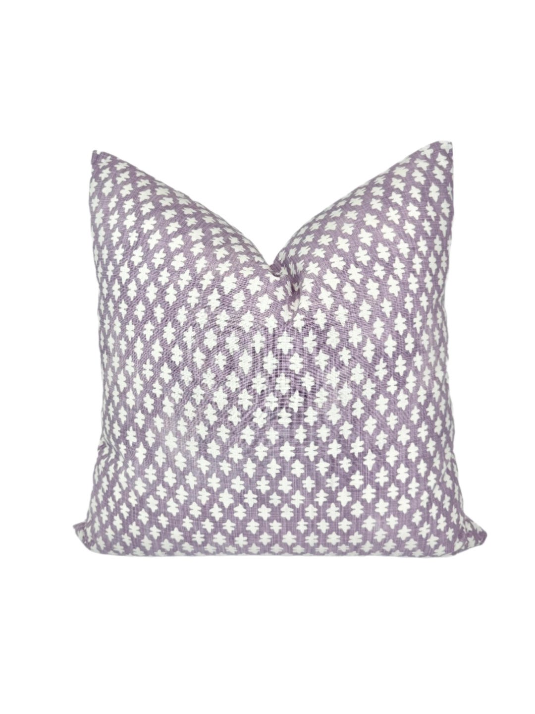 5 New Colors! Purple Ditzy Leaf in a Decorative Pillow or Bolster ...