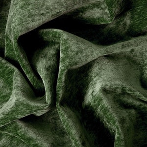 Velvet Decorative Pillow Cover in Crypton Home Lush Moss Velvet Fabric ...