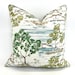 New Natural Cole Stripe High Performance Fabric in a Decorative Pillow ...