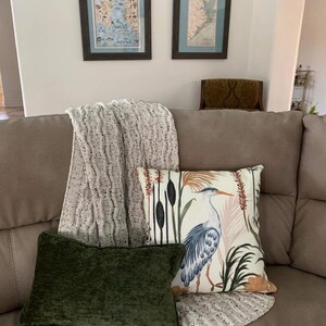 Velvet Decorative Pillow Cover in Crypton Home Lush Moss Velvet Fabric ...