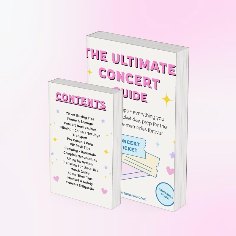 Ultimate Concert Guide - Survival Kit - the Hacks Nobody Tells You ...
