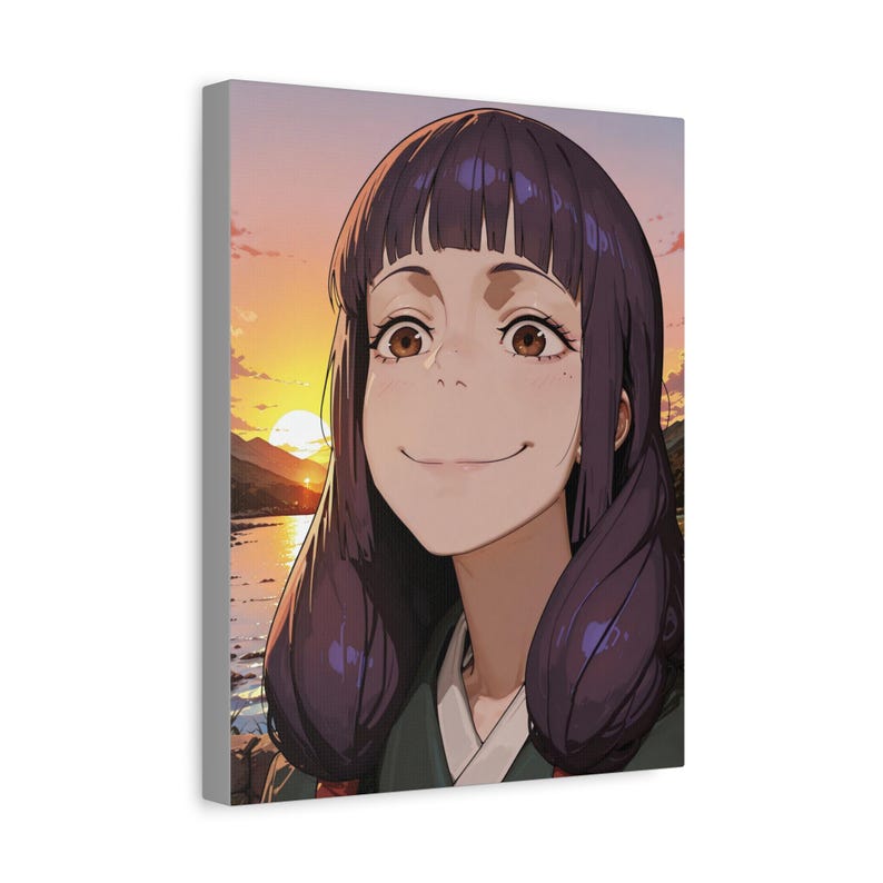 Young Utahime Iori - Jujutsu Kaisen Anime Art - Stretched Matte Canvas ...