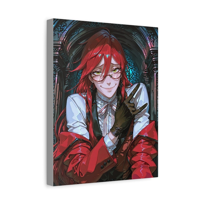 Grell Sutcliff - Black Butler Anime Wall Art Print - Black Butler Anime ...
