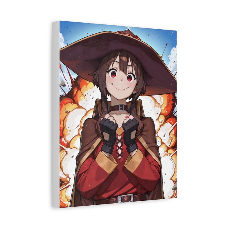 Megumin - Konosuba Anime Wall Art Print - Konosuba Anime/manga Home ...