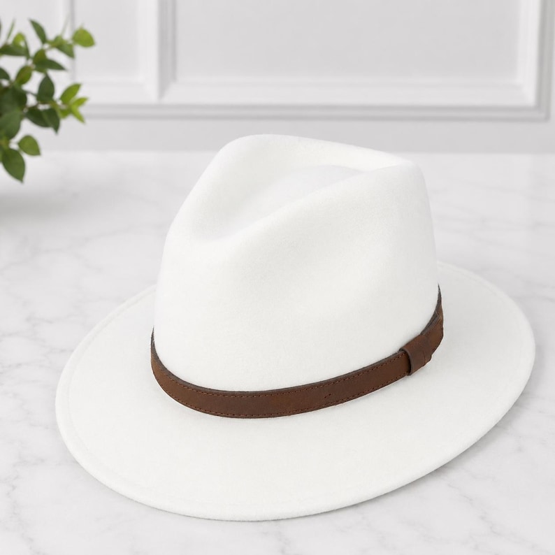 Wool Fedora Hat | Wide Brim, Crushable, Packable, Mens Travel Fedora - Etsy