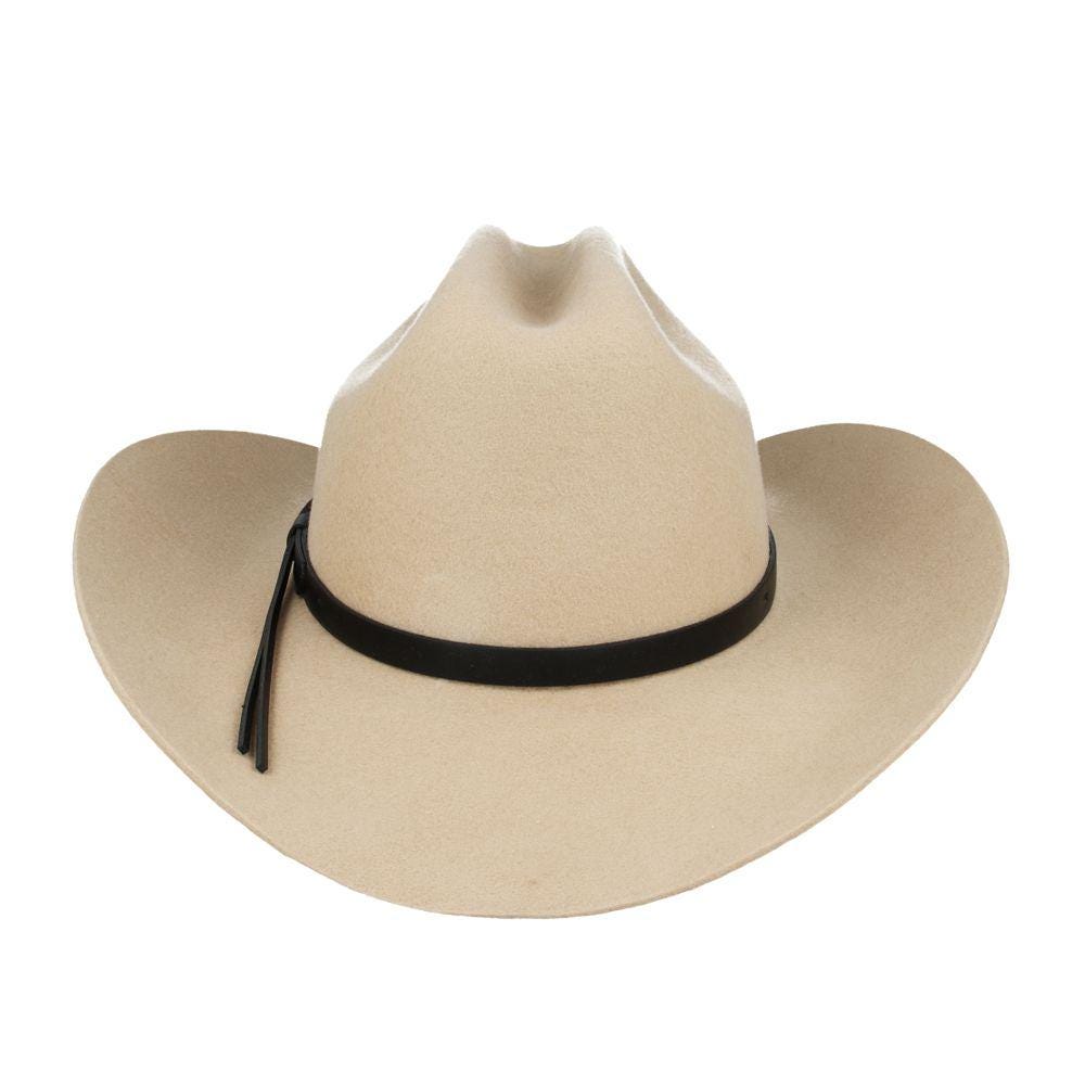 Classic Western Wool Cowboy Hat - American Cattleman Style, Vintage ...