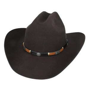 Classic Western Wool Cowboy Hat - American Cattleman Style, Vintage ...