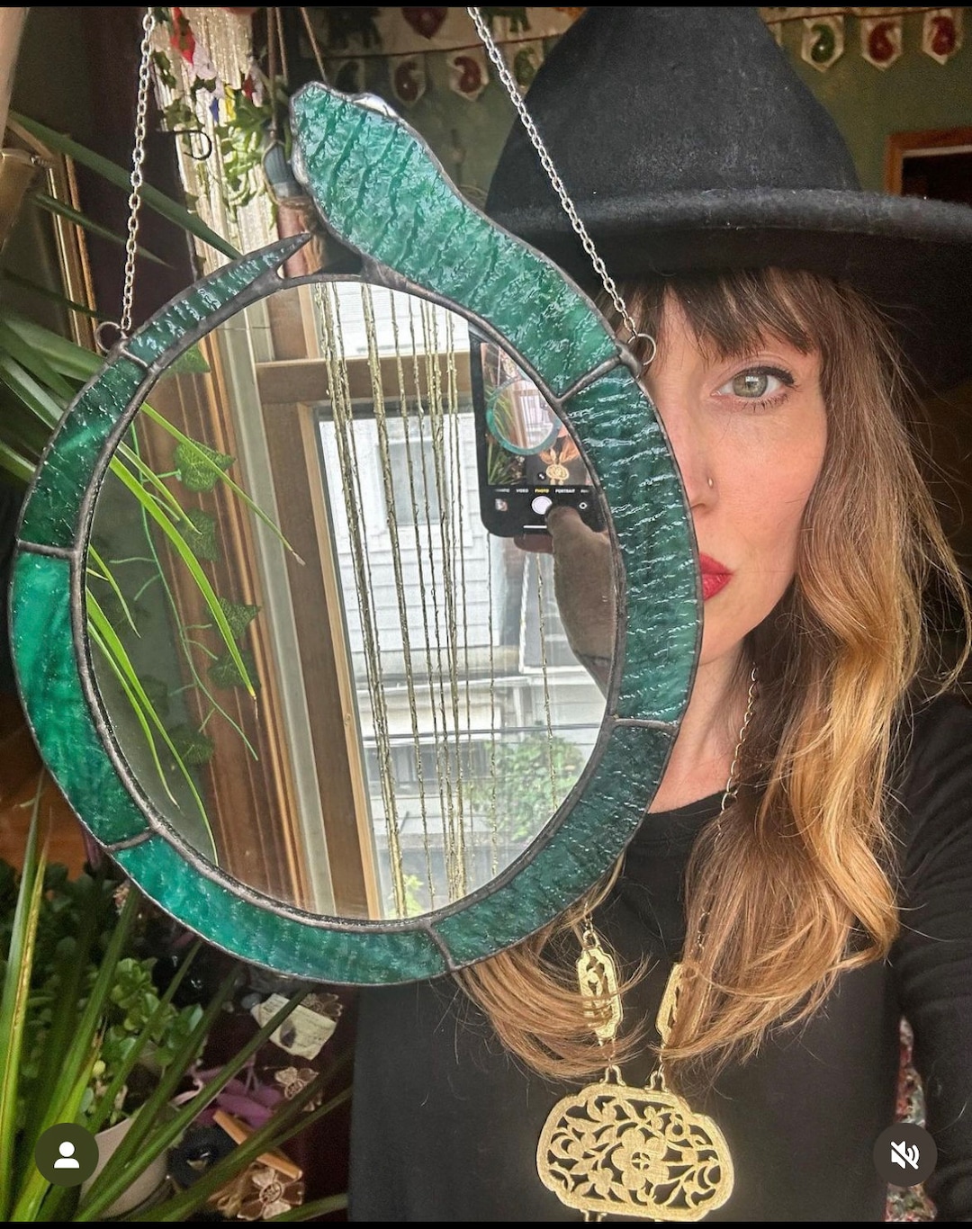 Large Ouroboros Snake Mirror - Etsy