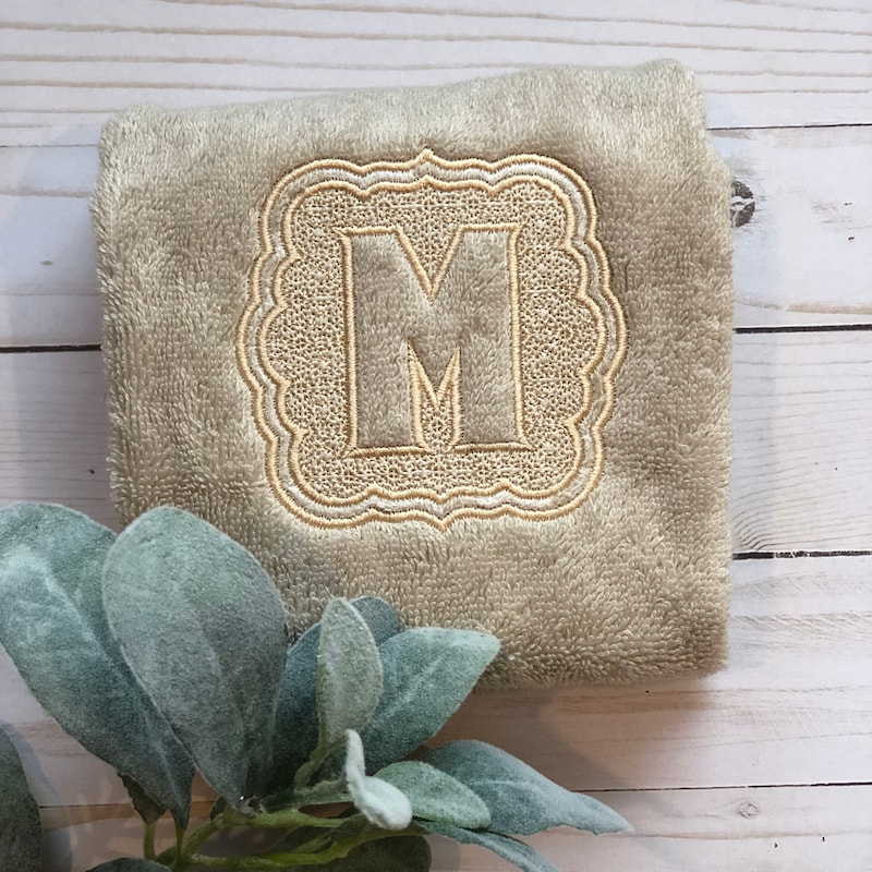 Embossed Monogram - Etsy