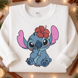 Cute Stitch Embroidery Design, Cartoon Character Machine Embroidery ...