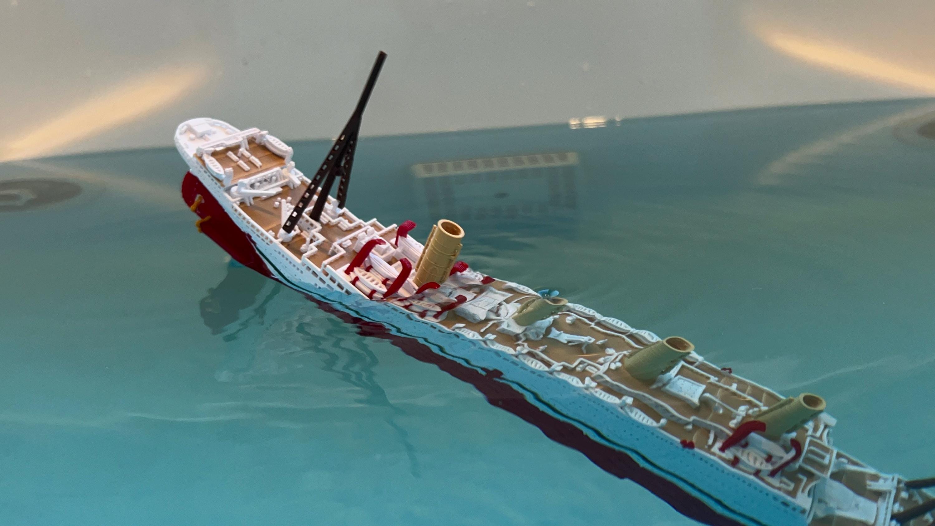 HMHS Britannic Submersible Model, Educational Model, FLOATS & SINKS ...