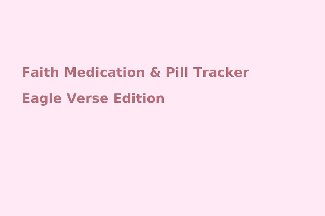 Medication Pill Tracker Digital File • Christian Pink & Rose Gold ...