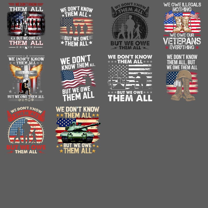 We Don’t Know Them All but We Owe Them All PNG, Funny Sarcastic ...