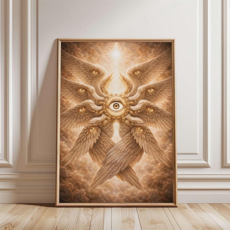 Biblical Accurate Angel Wall Art - Etsy