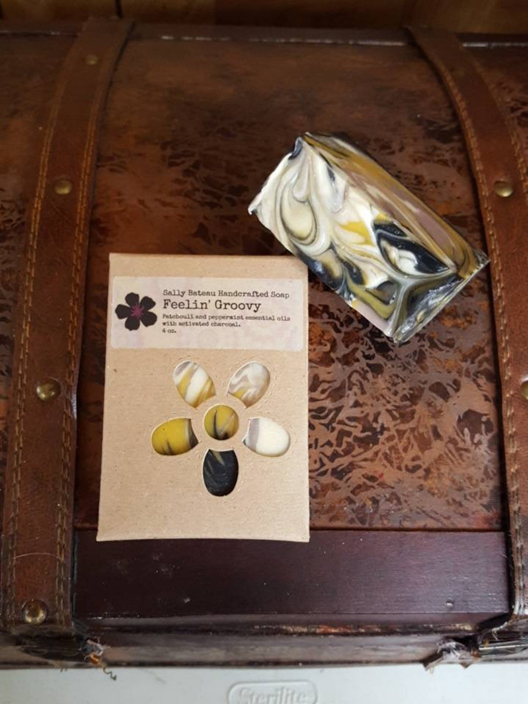 FEELIN' GROOVY- Handmade Psychedelic Swirly Soap With Peppermint and ...