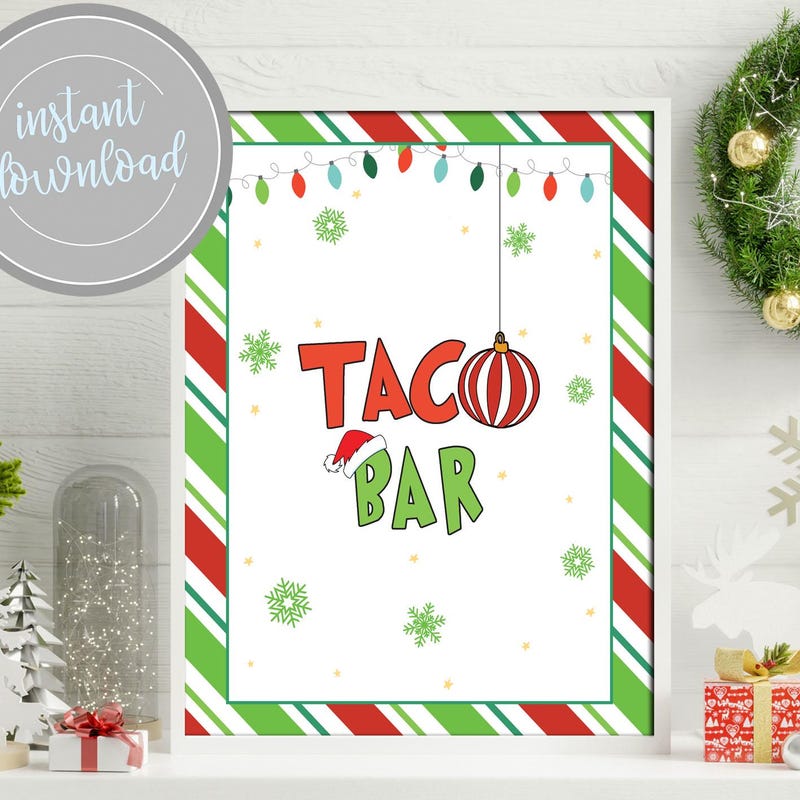 The Grinch Tacos - Etsy