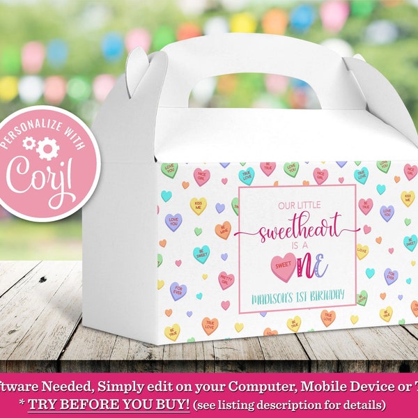 Sweetheart Box - Etsy