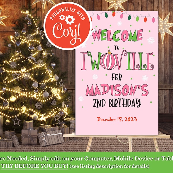 Welcome to Whoville Sign - Etsy