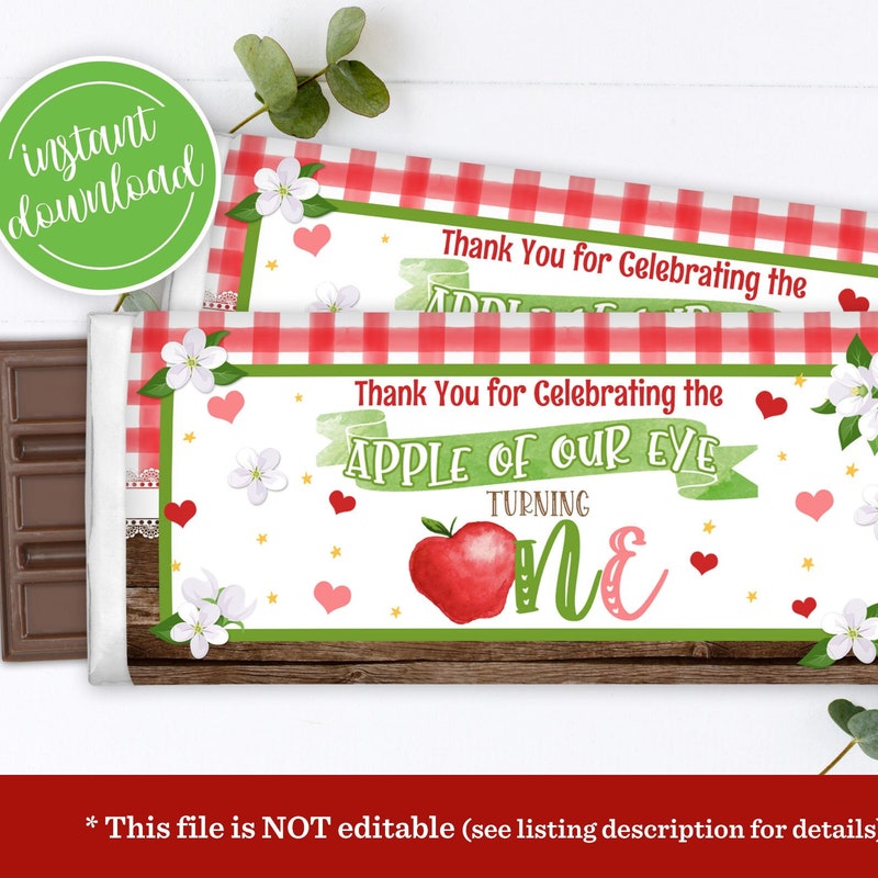 Candy Apples Party Favors - Etsy