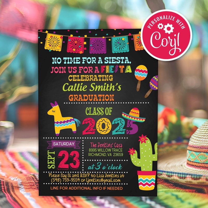 Fiesta Graduation Party - Etsy