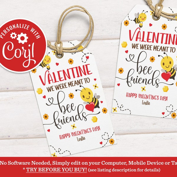 Meant to Bee Tags - Etsy