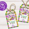 Printable Potato Chip Bags | Mardi Gras Masquerade Green Purple Gold ...