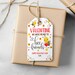 Editable Bee Valentine's Day Gift Tag Meant to Bee Friends Valentine ...
