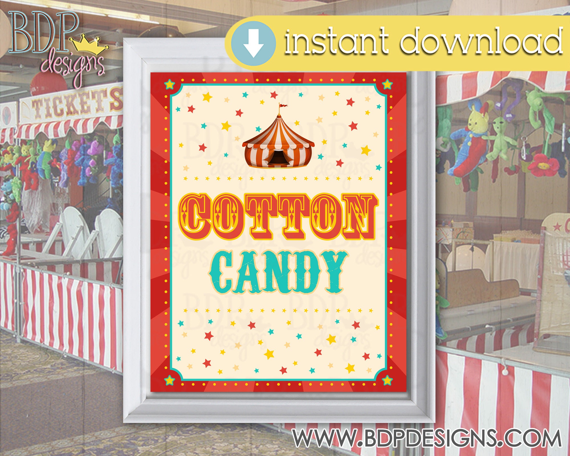 Cotton Candy Sign Carnival Signs Carnival Theme Party - Etsy UK