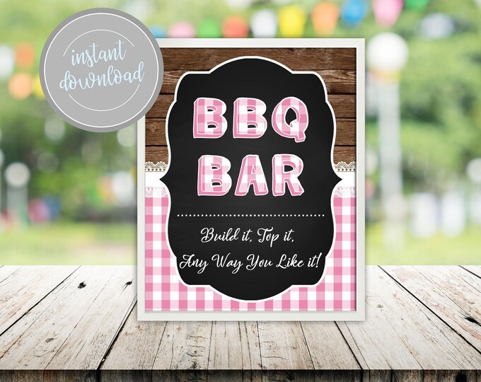 Baby Q Beer Sign, Beer Sign, Baby is Brewing Sign, BBQ Baby Shower Sign ...