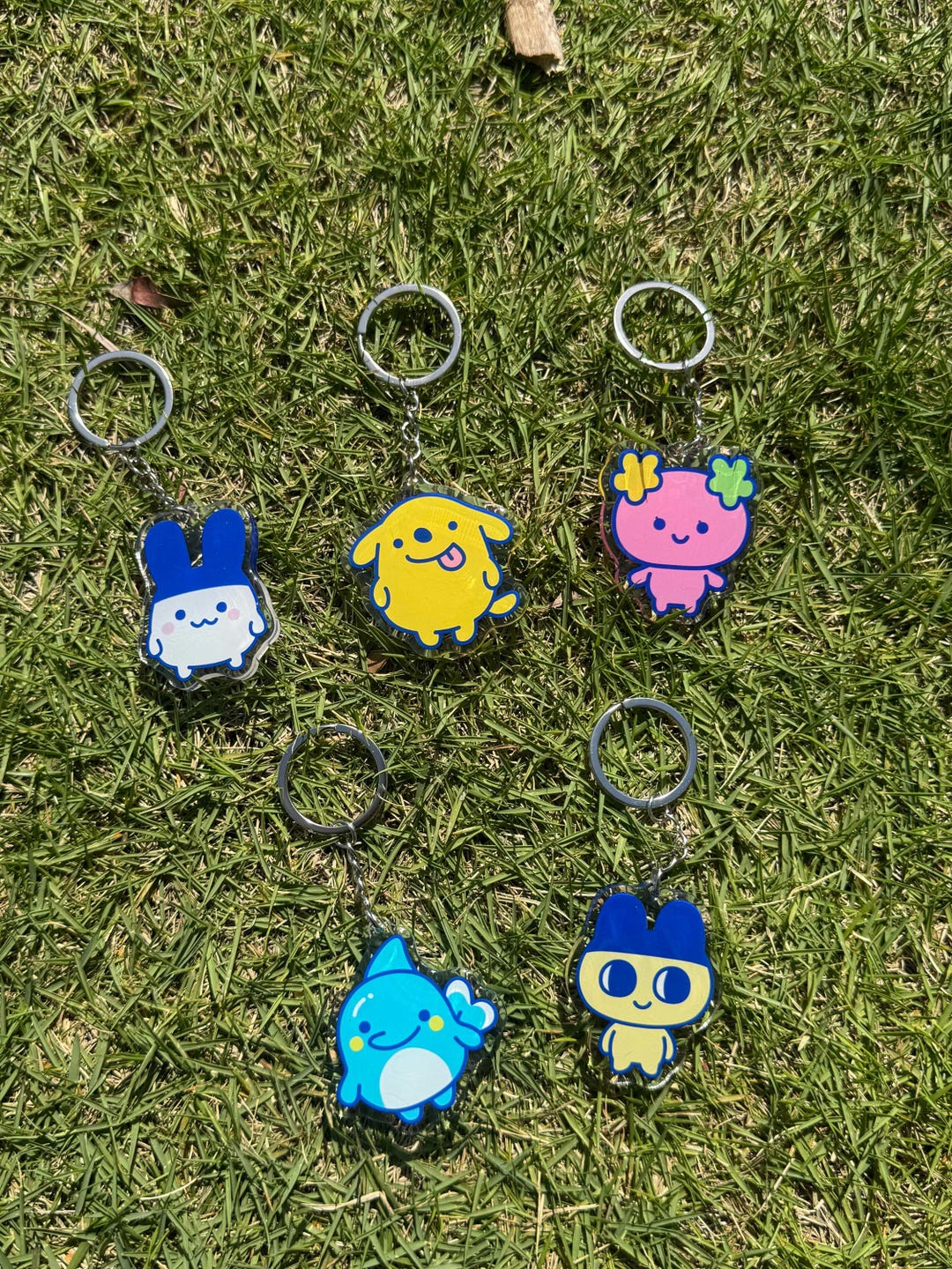 Tama Gotchi Acrylic Keychain Gift - Etsy
