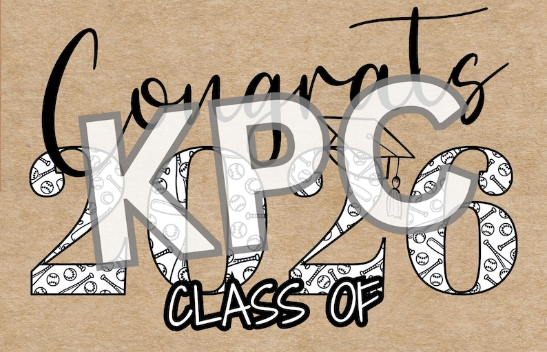 Class of 2026 Graduation Custom Hand Painted Kraft Paper Banner, Party ...