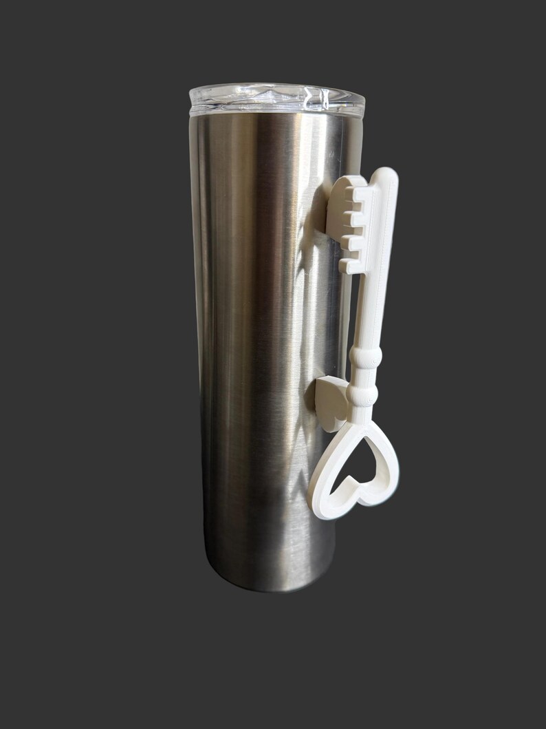 Heart Key Epoxy Tumbler Handle | Valentine Cup Handle | Love Theme ...