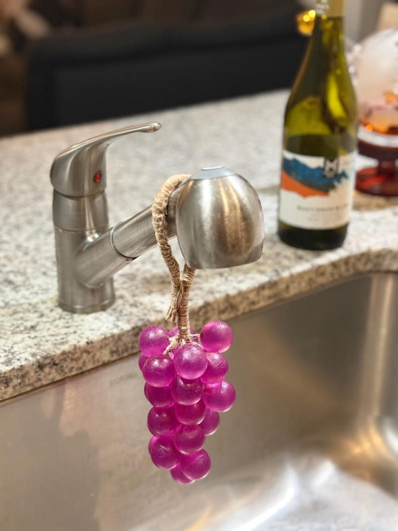 Grape Shaped Soap | Handmade Decorative Soap | Unique Gift Soap for ...