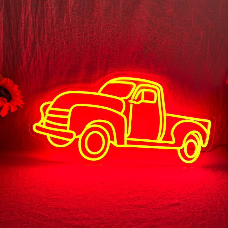 Vintage Truck Neon Signs - Etsy