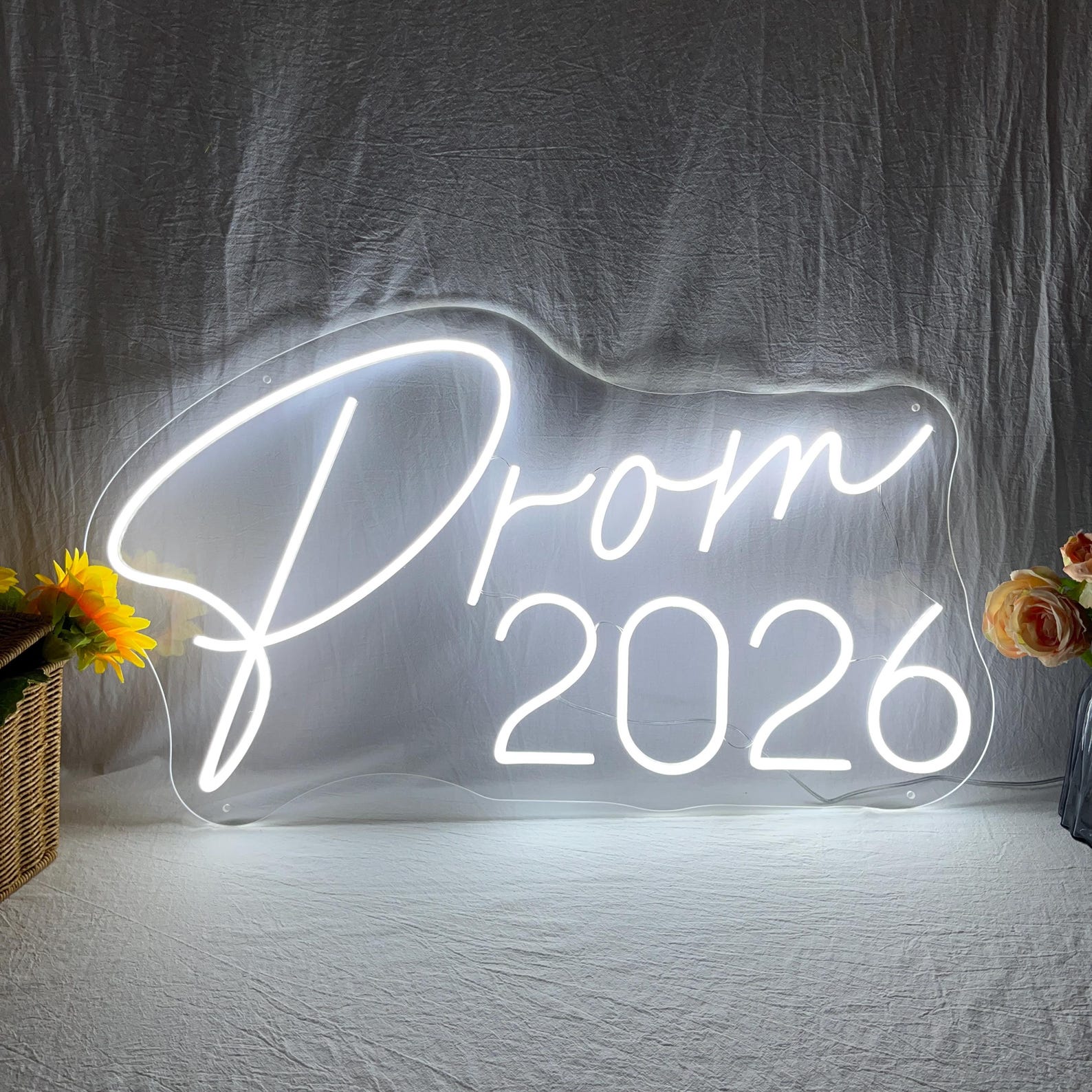 Prom 2026 LED Neon Sign, Custom Prom Night LED Neon Light, Graduation ...