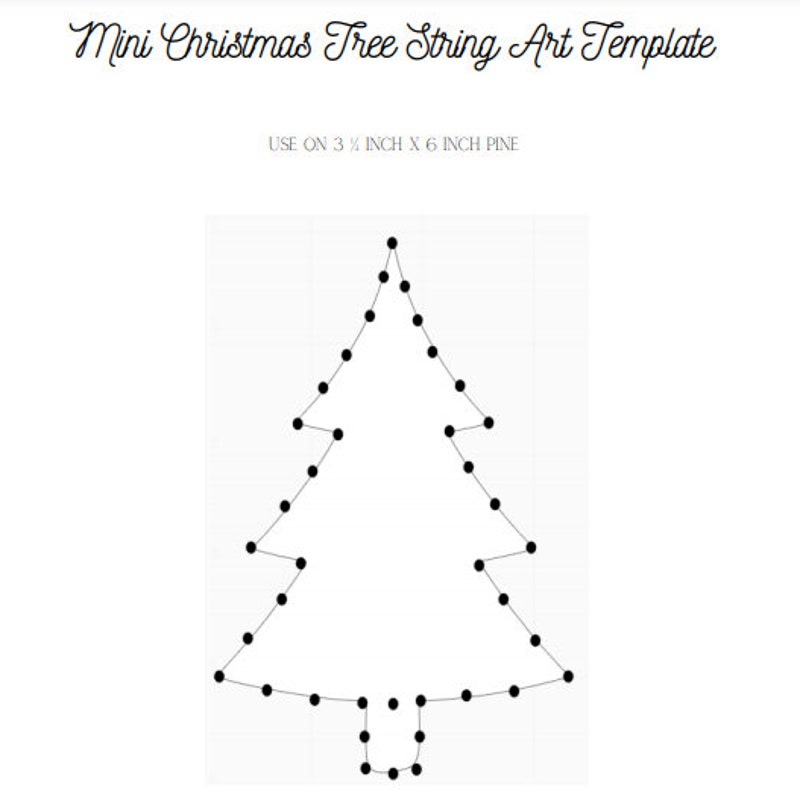 String Art Template - Etsy