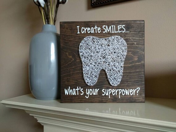 Made to order tooth string art | Etsy