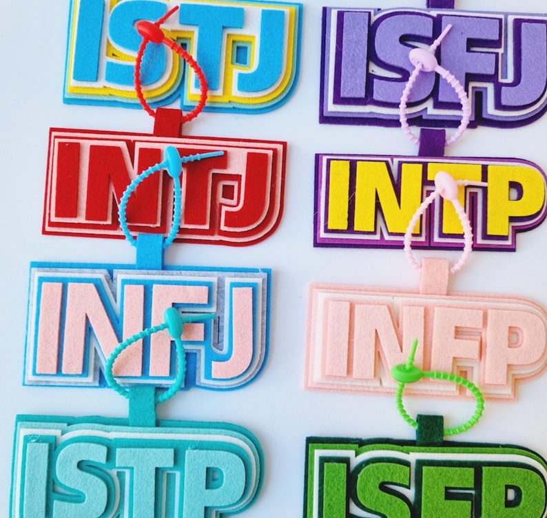 MBTI Felt Bag Charm – 16 Personality Types - Etsy