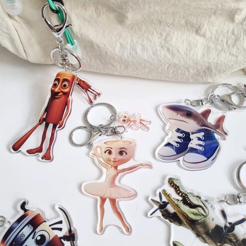 Italian Brainrot Keychains - Etsy