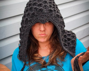 Dragon Scale Hood Pattern Crochet - Etsy