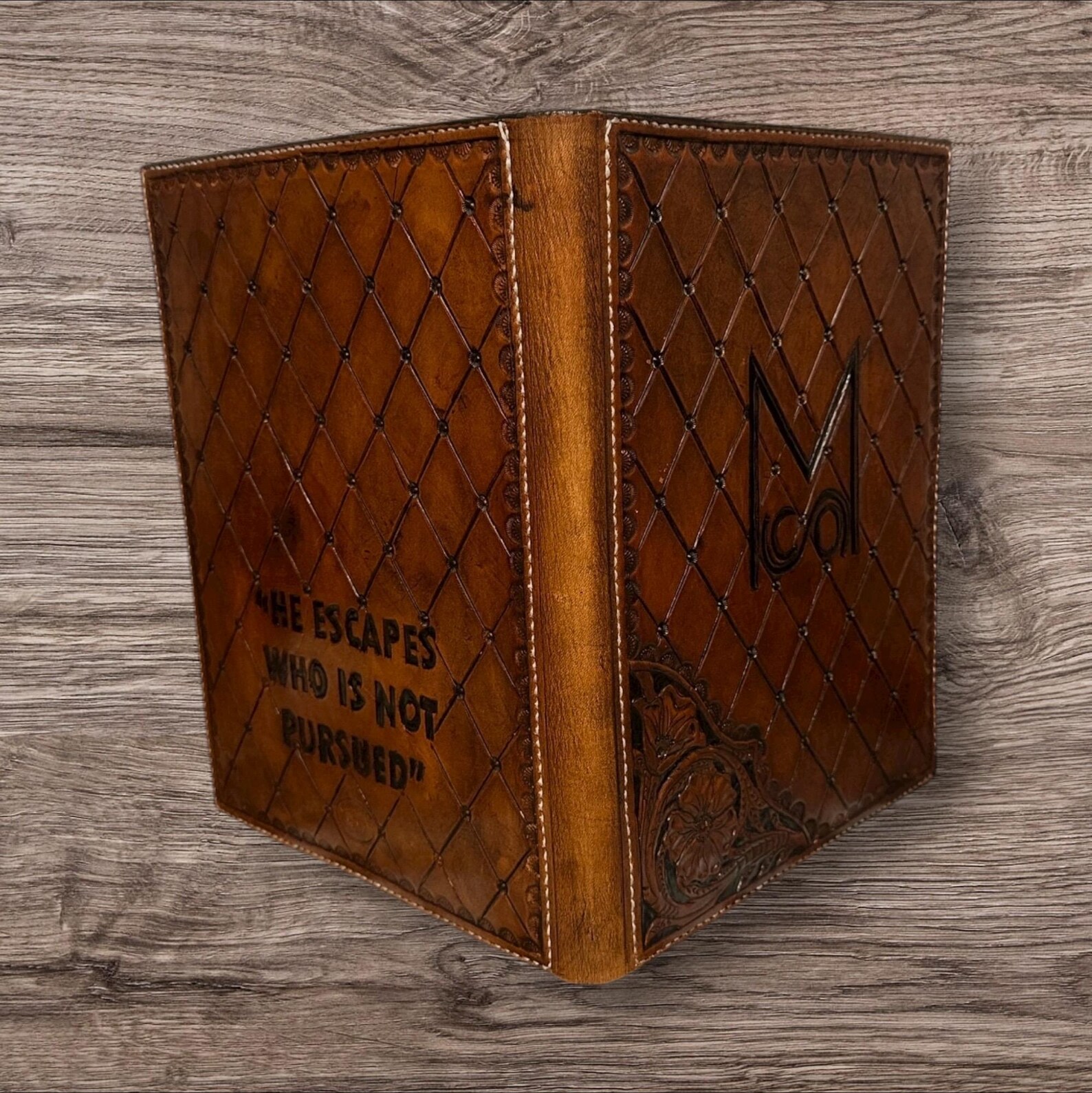 Custom Handmade Leather Padfolios/ Journal Covers - Etsy
