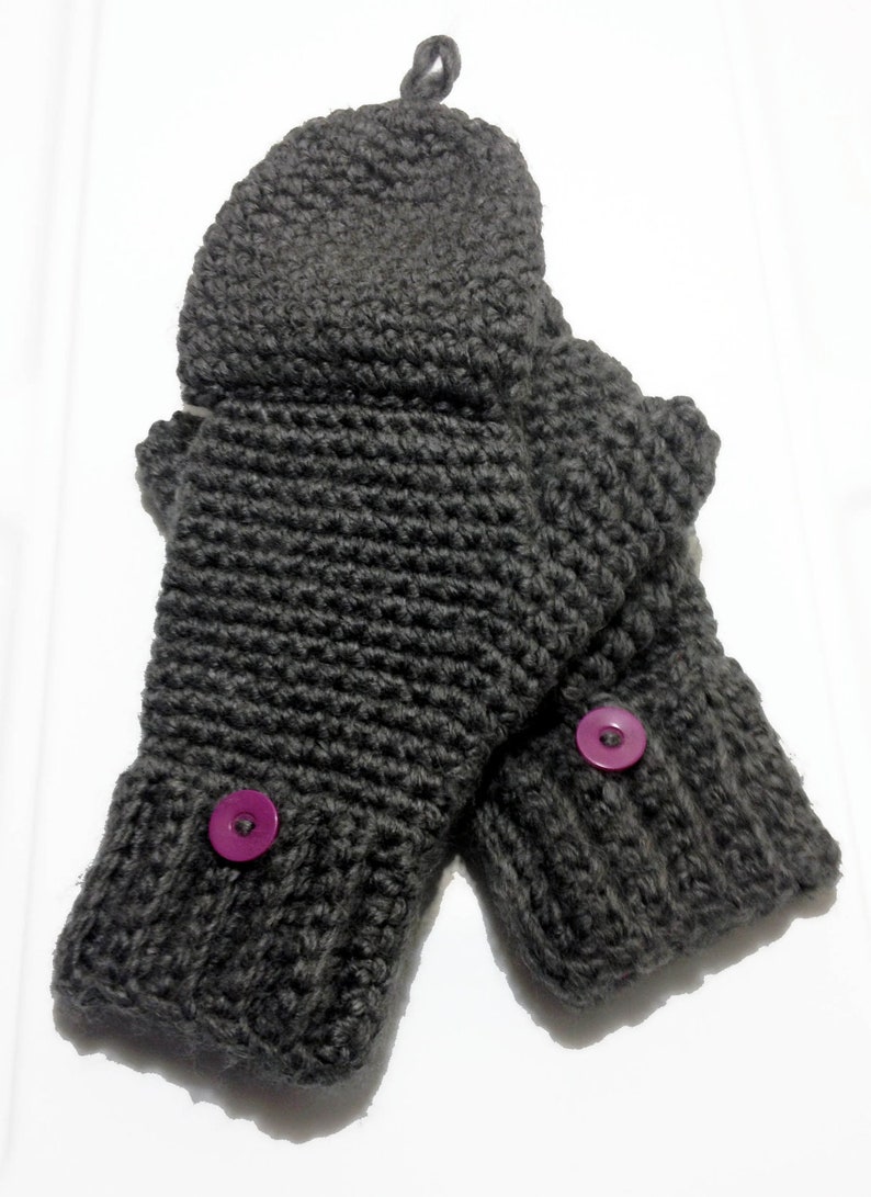 Glittens/ Convertible Mittens Pattern - Etsy
