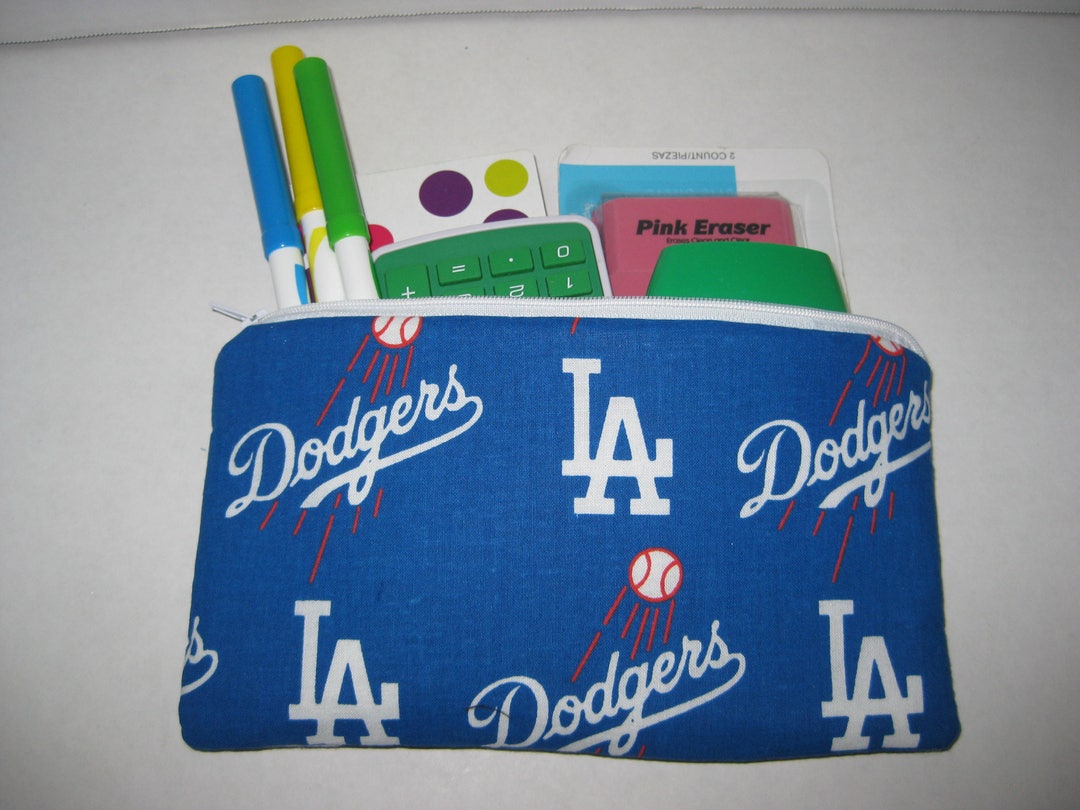 LA Baseball Team Pencil Case - Etsy