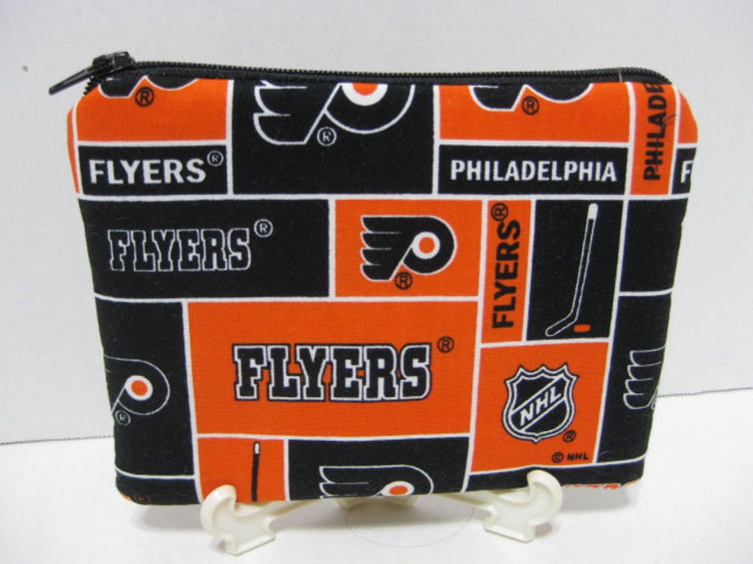 Philadelphia Flyer Hockey Team Zipper Pouch - Etsy