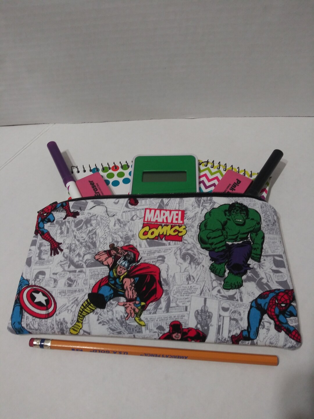 Avenger Super Hero's Pencil Case - Etsy