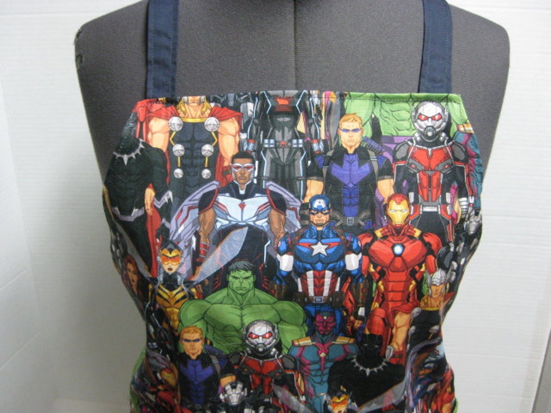 Avengers Super Hero's Adult Apron marvel - Etsy