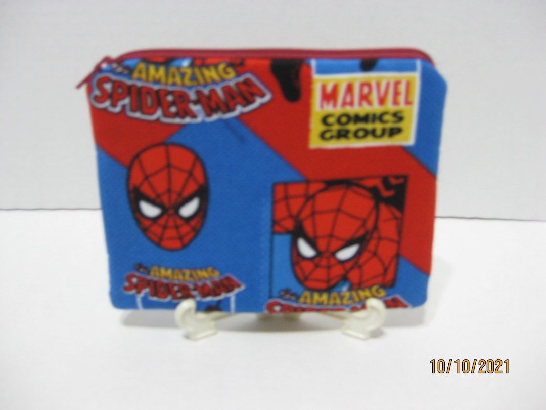 Spider Man Super Hero Zipper Pouch - Etsy